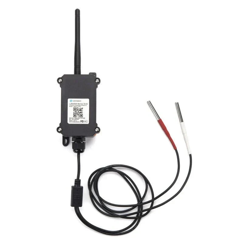Dragino LSN50v2-D22 LoRaWAN Temperature Sensor with 2 Probes (EU868 ...